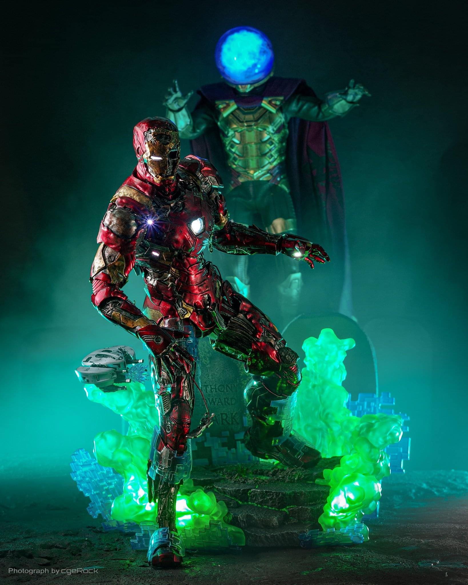 Hot Toys Iron Man Zombie MMS580 - Waffle Raffle
